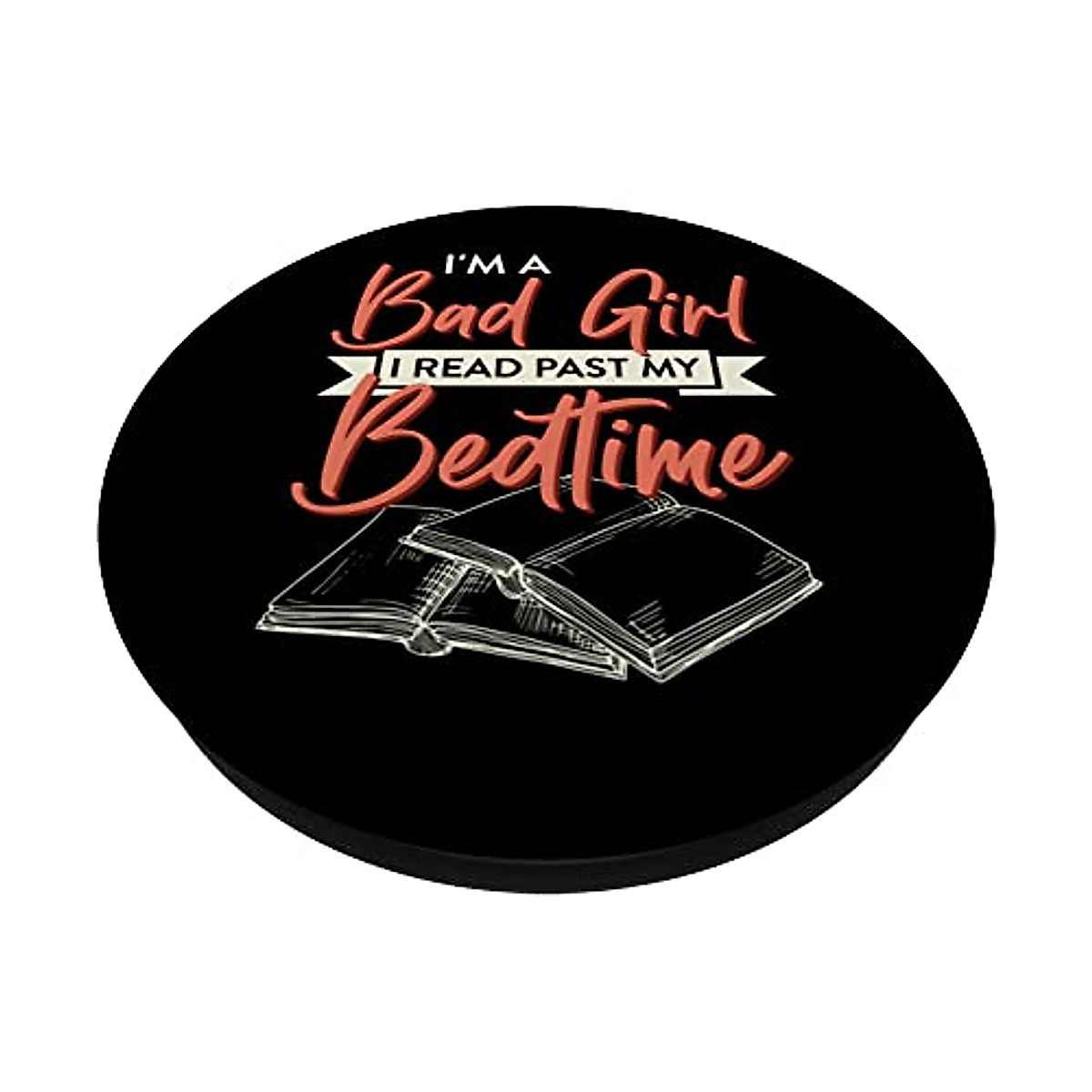 Funny Reading Gift for Bookworms Cool Reader PopSockets Swappable PopGrip