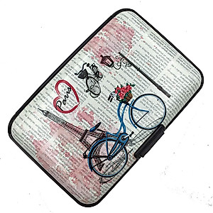 BFL RFID Credit Card Holder for Women or Men, Theft Proof Credit Card Holder, Slim Design Fits in Pocket (Color 4)