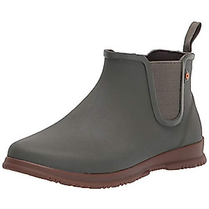 Bogs Women's Sweetpea Boot Wide Snow, Sage, 8