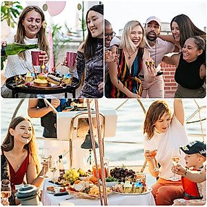 Gandeer 300 Pack Gold Cupcake Cups Disposable Foil Muffin Liners 3.5 oz Wrappers for Baking Aluminum Paper Mini Metallic Party Wedding Festival