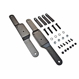 AMP Research | Bedxtender HD No Drill Bracket Mounting Kit | Black | 74602-01A | Fits 2004 - 2023 Ford F-150, 2022 - 2023 F-150 Lightning, 2008 - 2022 F-250, F-350