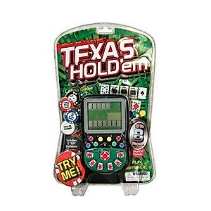 Pocket Arcade Miles Kimball Handheld Texas Hold Em Game