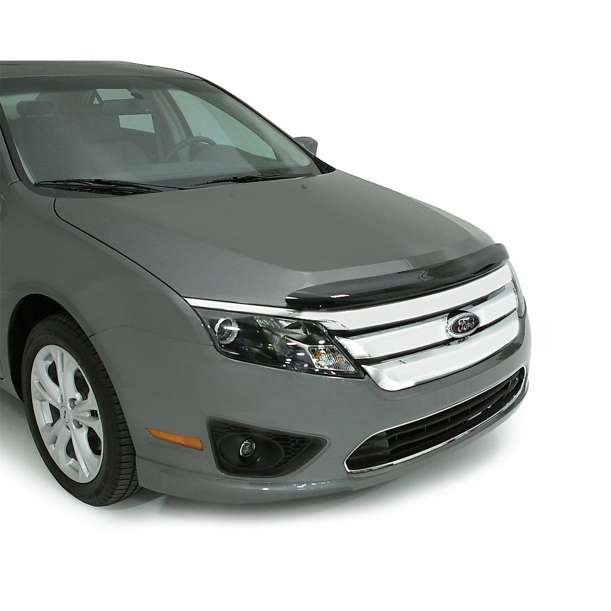 Auto Ventshade [AVS] Hood Shield Carflector | Low Profile, Smoke Color | 20612 | Fits 2010 - 2012 Ford Fusion