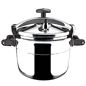 MAGEFESA Chef Pressure Cooker has a Thermodiffusion bottom, 3 Security Systems. 16 Quarts