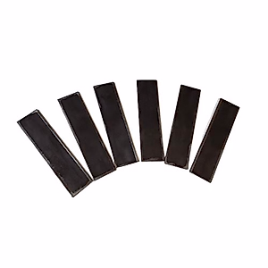 JUST WELDZ Welding Practice Coupons, 1/8 Thick 6 Pieces 1-1/2 inches Wide by 6 inches long Mild Steel. Practice Kit For Mig, Tig, Stick, And Gas Welding.