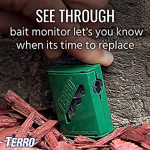 TERRO T1812 Outdoor Liquid Ant Killer Bait Stakes - 8 Traps