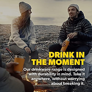 DOMETIC Thermo Tumbler, Stainless Steel, Vacuum Insulated with Splash Resistant Press-fit Function Lid (Moss, 20 Oz)