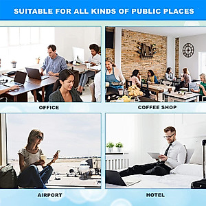 USB-C to C Data Blocker-Protect Against Juice Jacking, USB C to USB C Adapter-Support Fast Charging(50V/5A), USB Data Blocker Defender for Cell Phones, Tablets, Block Data Transfer (Silver)