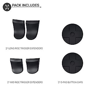 Olixar Ultimate Gaming Controller Accessories Bundle - Black