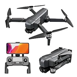 RKSTD GPS RC Drone With 4K Ultra HD Camera, Suitable For Adult Beginners, Foldable FPV RC Quadcopter, Brushless Motor, Follow Me, Smart Return, 5G Transmission, Altitude Hold