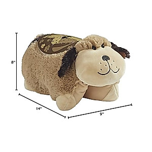 Pillow Pets Signature Snuggly Puppy Sleeptime Lite, 1 Count (Pack of 1), Brown