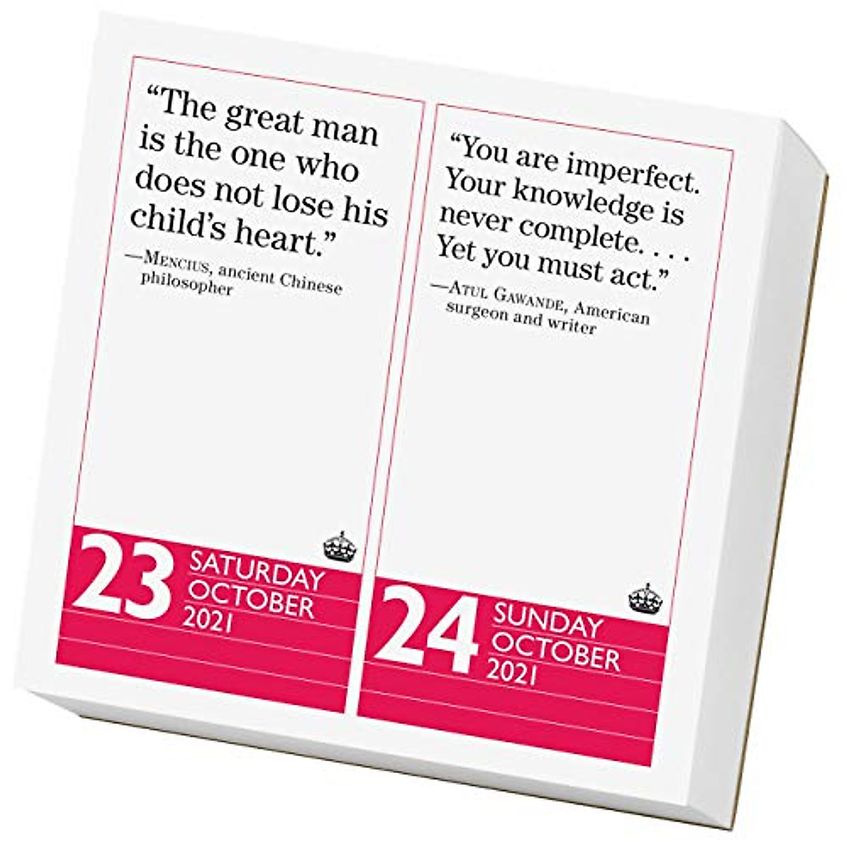 Keep Calm and Carry On Page-A-Day Calendar 2021