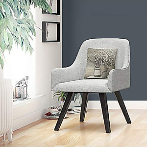 Trademark Fine Art Pussy Willow Still Life Gray Pots Crop by Julia Purinton, 16x16 Decorative Throw Pillow