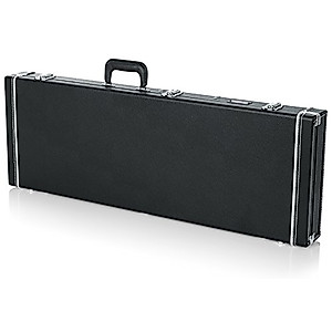 Gator Cases Deluxe Wood Case for Electric Guitars (GW-ELECTRIC),Black