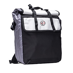 Case-It Laptop Backpack 2.0 with Hide-Away Binder Holder, Fits 13 Inch and Some 15 Inch Laptops, Black (BKP-202-BLK)