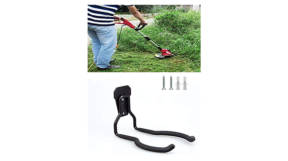 2Pcs String Trimmer Hangers | Weed Eater Wall Mount Garage