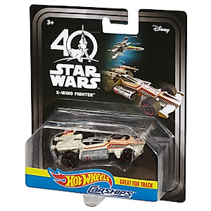 Hot Wheels Star Wars Carships 40th Anniversary X-Wing Fighter Vehicle