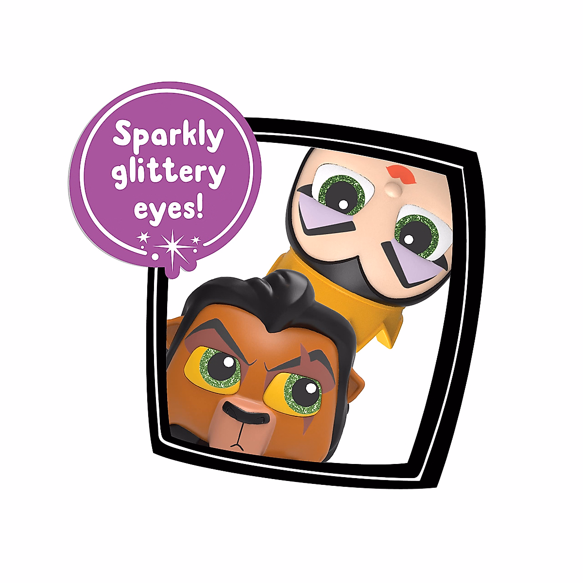 Disney Doorables Glitter and Gold Princess Collection Peek, 8 Blind Bag Inspired Figures, Officially Licensed Kids Toys for Ages 5 Up by Just Play