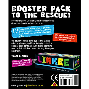 Ideal | LINKEE Trivia Game Booster Pack: Four Little Questions, with one Big Link! | Family Games | for 2-30 Players | Ages 12+