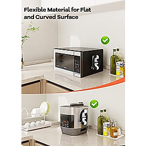 Cord Organizer for Small Kitchen Appliances: 10 Pack Upgraded Cord Wrapper Cord Holder with Reusable Cable Ties, Power Cord Keeper Stick on Mixer, Blender, Coffee Maker, Pressure Cooker and Air Fryer