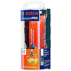 BOSCH 85219M 90 degree x 9/16 In. Carbide Tipped V-Groove Bit