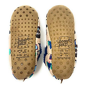 JYinstyle Women's Fuzzy Plush Non-Slip Slippers Cozy House Slippers Bob Ross Clolor Indoor 9-10 size Shoes