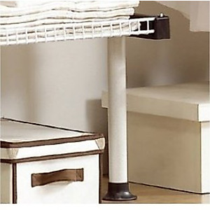 PRINCE HANGER, Deluxe 4 Tier & Shelf Clothes Rack with Curtain, Clothing Rack, Closet Organizer, Freestanding, Tension Rod, PHUS-0061, Made in Korea