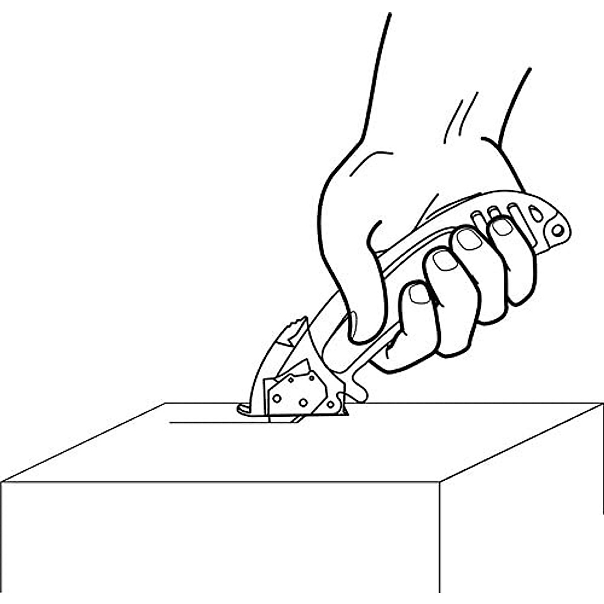 Lizard Orange 6-Pack Safety Utility Knife w/o Safety AVMF