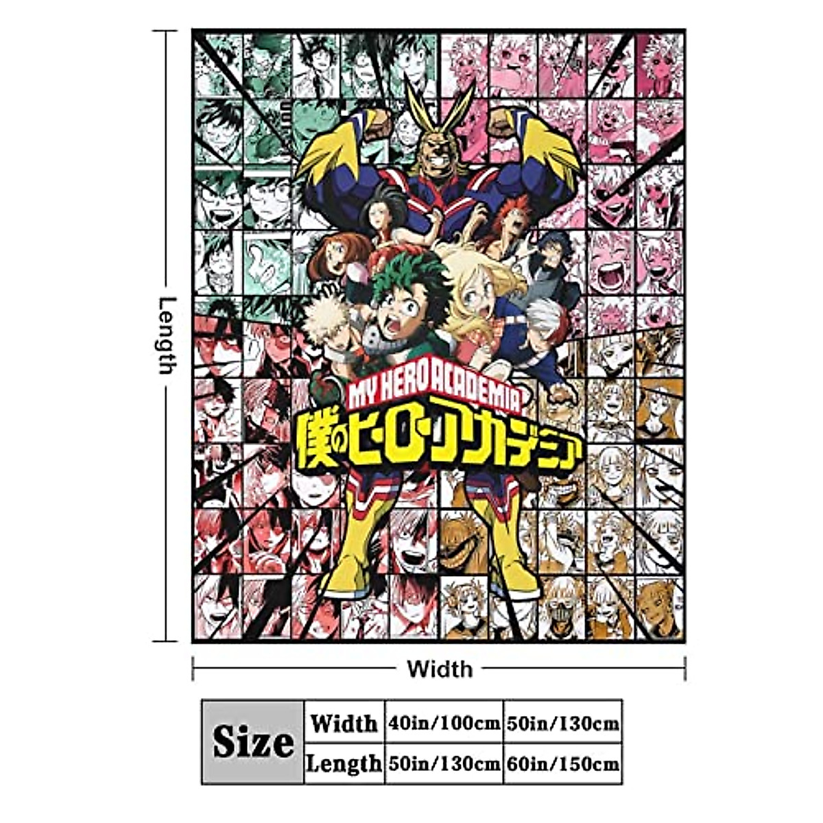 2PCs Blanket and Pillowcover Set, Super Soft Throw Blanket Micro Fleece Flannel Blanket Lightweight Blankets for Bed Sofa Couch 50x60 Inches