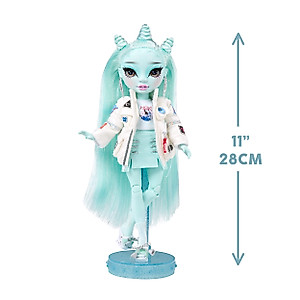 Rainbow High Shadow High Zooey Electra- Light Green Fashion Doll. Fashionable Outfit & 10+ Colorful Play Accessories. Great Gift for Kids 4-12 Years Old & Collectors