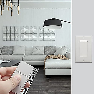Z-Wave Plus Remote Switch, Scene Wall Switch Controller, 4 Z-Wave Button, Work with Z Wave Hubs(MR40Z)