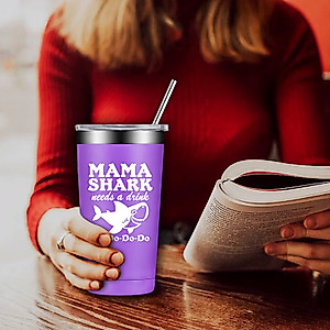 Fufendio Mothers Day Gifts for Mom from Daughter - Funny Best Mom Birthday Gifts from Son, Kids - Tumbler Mug Cup