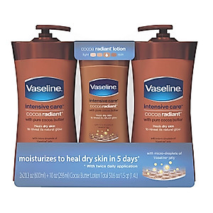 Vaseline Intensive Care Cocoa Butter Lotion, Cocoa Radiant (20.3 oz., 2 pk. + 10 oz.)