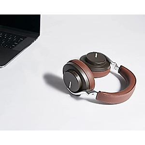 Shure AONIC 50 Wireless Noise Cancelling Headphones, Premium Studio-Quality Sound, Bluetooth 5 Wireless Technology, Comfort Fit Over Ear, 20 Hours Battery Life, Fingertip Controls - Brown