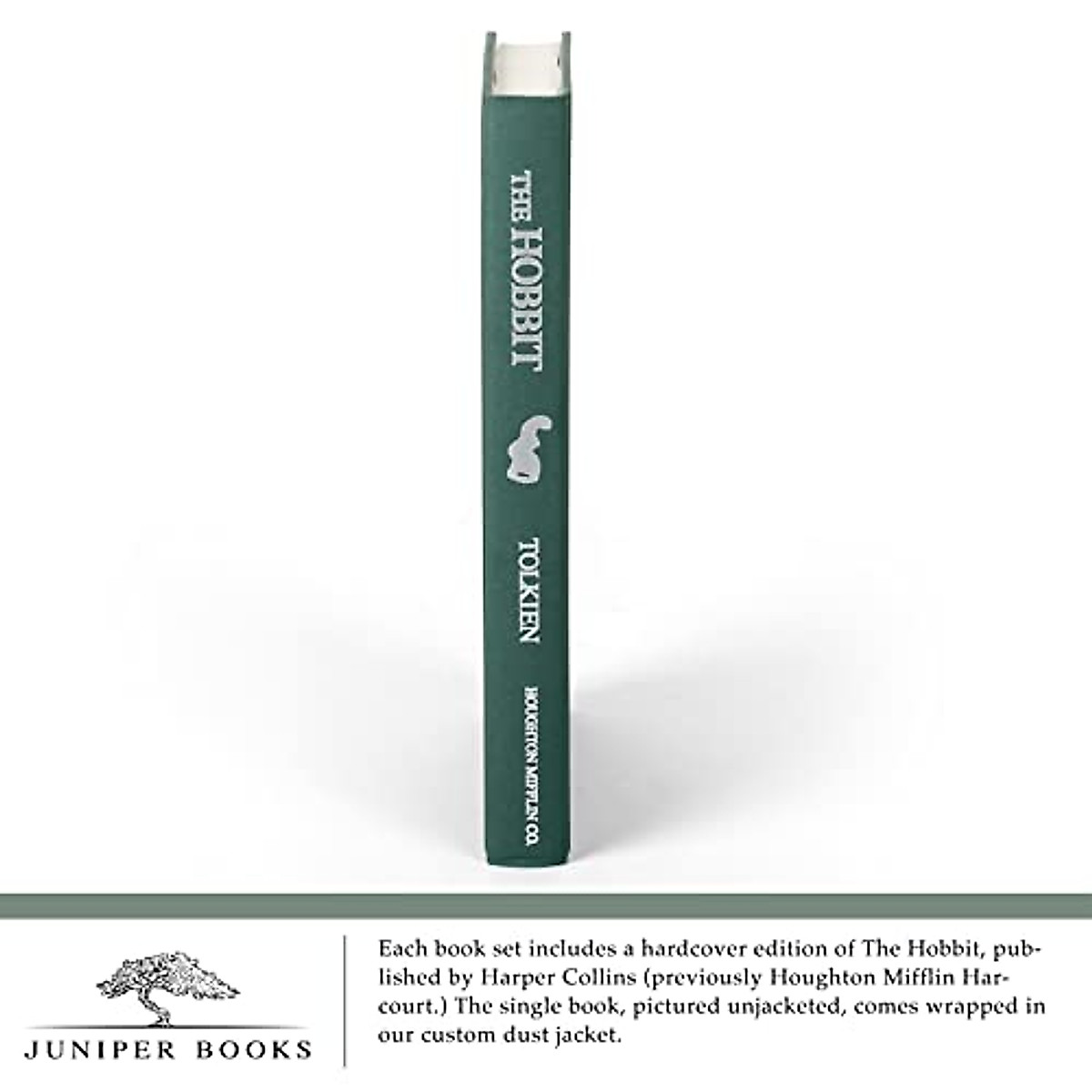 Juniper Books The Hobbit | Special Edition Hardcover Book with Custom Designed Dust Jacket | Author J.R.R. Tolkien