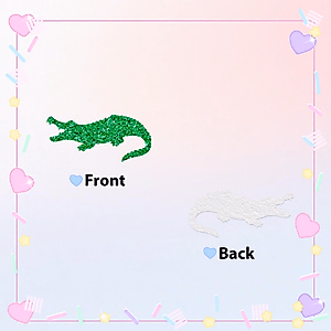 24Pcs Crocodile Cupcake Toppers, Green Glitter Crocodile Cake Decor, Reptile Animal Cake Decorations for Baby Shower, Reptile Pet Themed Birthday Party Decoration