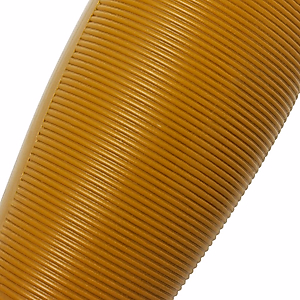 MILISTEN 1 Set Guiro Latin Percussion ABS Guiro Percussion with Scraper Guiro Lp Musical Instrument for Music Lovers Accompaniment Training (Coffee)