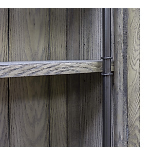 Martin Furniture Avondale 3 Bookcase Wall Gray