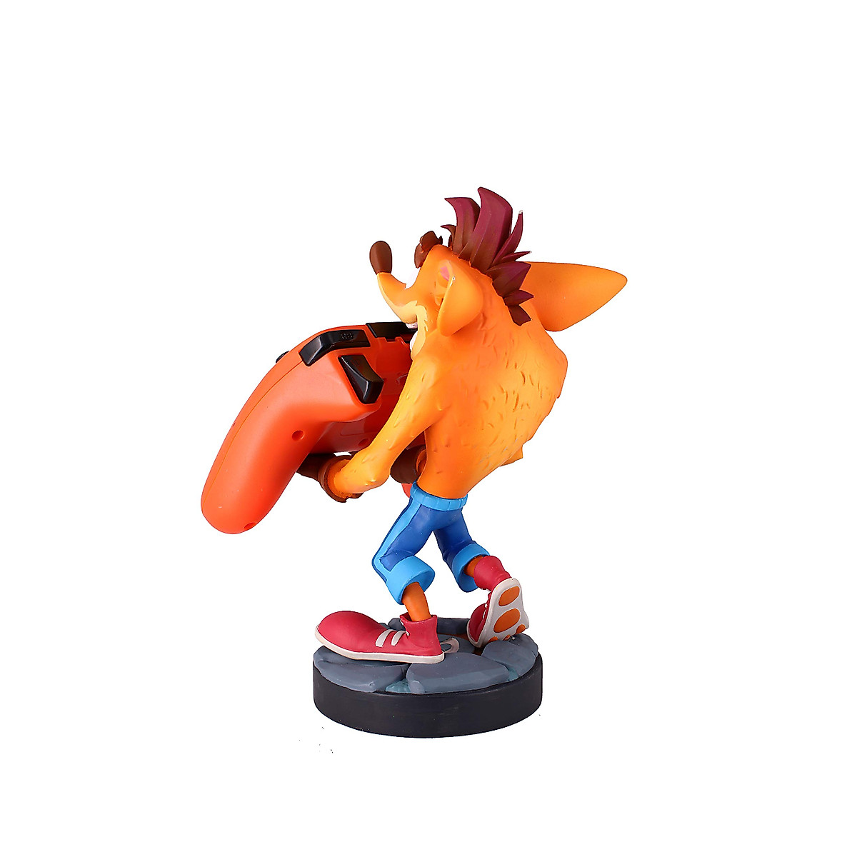 Exquisite Gaming: Crash Bandicoot 4 - Original Mobile Phone & Gaming Controller Holder, Device Stand, Cable Guys, Licensed Figure