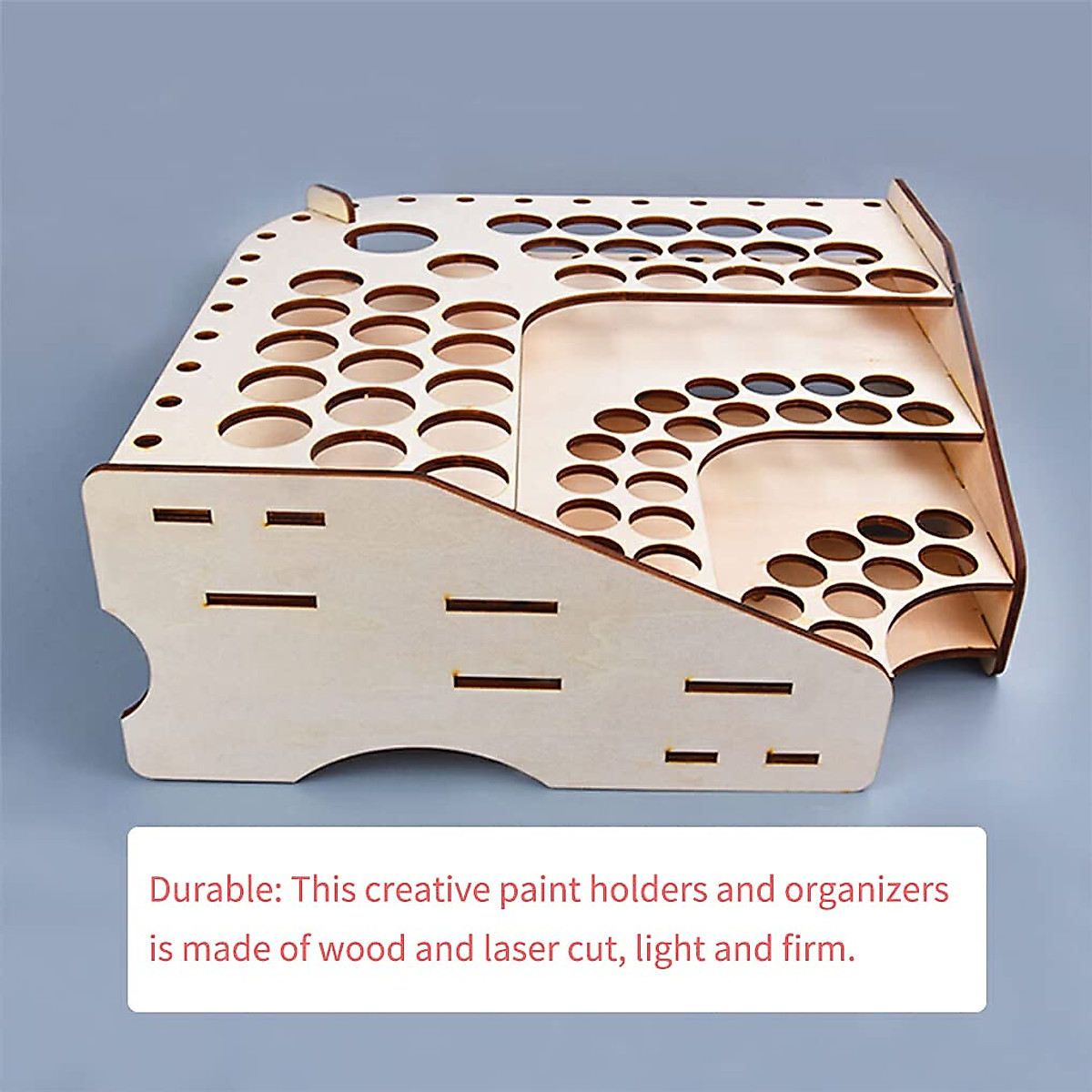 DTOWER Paint Organizer Storage Rack Model Tool Rack Dropper Bottle Drawer Organizer