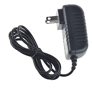 kybate AC Adapter Charger Power Cord Compatible with AtGames Sega Genesis Flashback 85 Built-in Games - Black FB3680