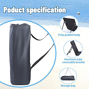 Portable Beach Mat Lounge Chair, Folding Lounge Chairs for Adults, Ideal Tanning Mat for Sunbathing, Beach Lounger for Patio Lightweight Camping Chairs