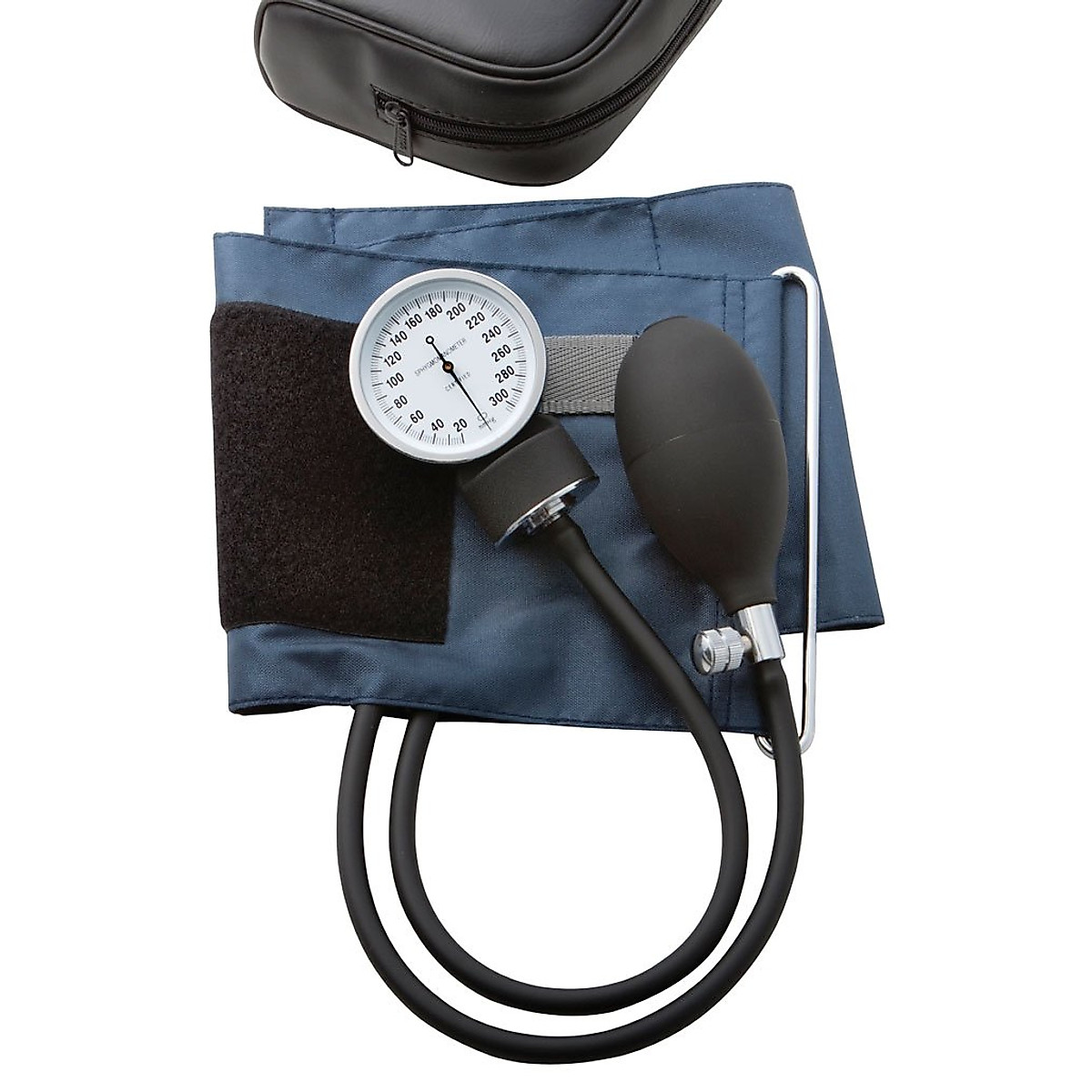 ADC Prosphyg 785 Manual Home Sphygmomanometer with Self-Adjusting Blood Pressure Cuff and Carrying Case, Adult, Navy