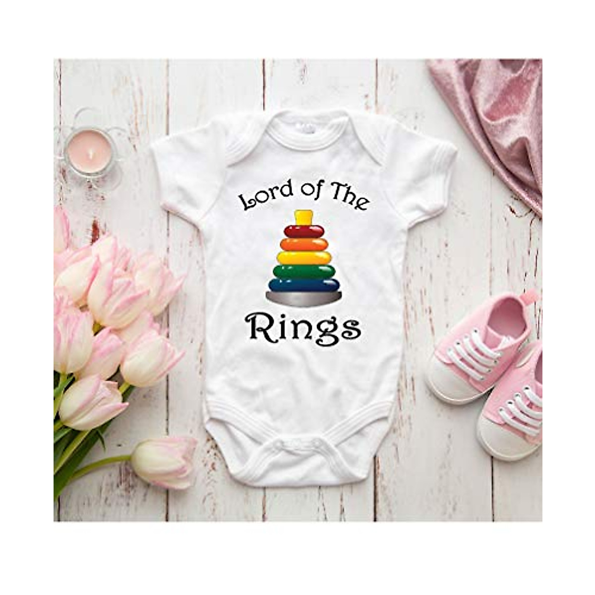 Lord of The Rings Cute Funny Bodysuit Newborn Infant Onesie Green