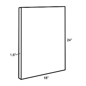 Kate and Laurel Sylvie Bless This Mess Framed Linen Textured Canvas Wall Art by Maggie Price of Hunt and Gather Goods, 18x24 Natural, Humorous Motivational Art for Wall