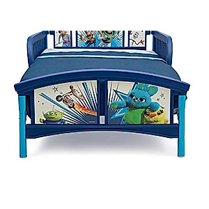 Delta Children Plastic Toddler Bed, Disney/Pixar Toy Story 4