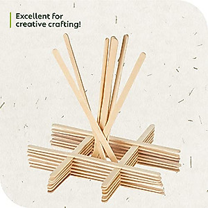 Birch Wood Coffee/Beverage Stirrers 7" (1000 pack) Eco-Friendly Great For Your Coffee Nook.