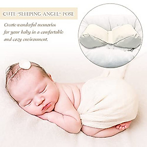 SPOKKI Newborn Baby Photography Butterfly Posing Pillow, Baby Photoshoot Props | Fall Photo Prop for Boy Girl Princess Twins Birthday Party