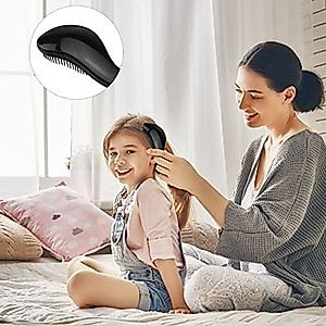 Hair Brush 2Pcs Scalp Glide Through The Tangled Brush 6×1.12Inch Plastic Anti-Static Tangled Brush for Ladies Men Children Hair