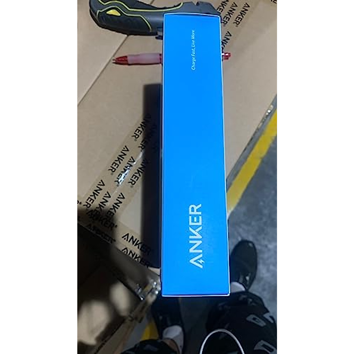 Anker Power Bank, 20,000mAh Portable Charger with USB-C Fast Charging, Works for iPhone 15/15 Plus/15 Pro/15 Pro Max, iPhone 14/13/12 Series, Samsung, iPad Pro, AirPods, Apple Watch, and More